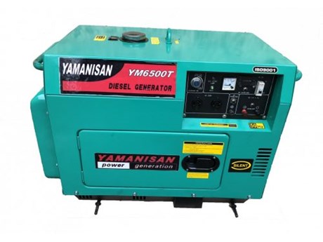 PHÁT ĐIỆN YAMANISAN-YM6500T | Máy gặt lúa kubota, máy cày nhật, máy kéo ...