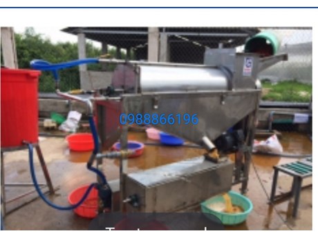Máy tách hạt dưa leo, ớt, ... | Máy gặt lúa kubota, máy cày nhật, máy ...