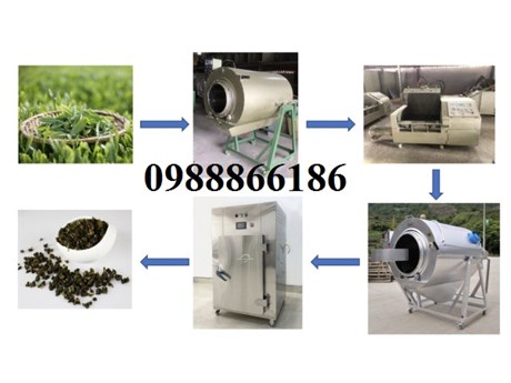 HỆ THỐNG MÁY TẠO HẠT TRÀ | Máy gặt lúa kubota, máy cày nhật, máy kéo ...